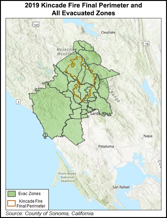 PG&E Sued for Northern California Kincade Wildfire