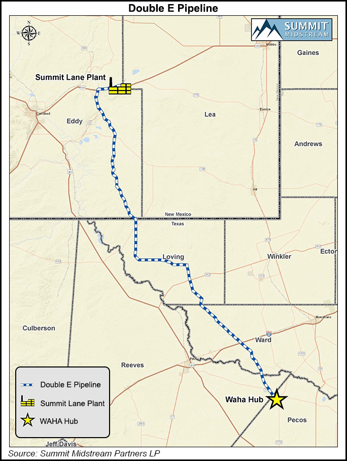 Summit’s Permian Natural Gas Conduit Gets FERC OK to Start Construction