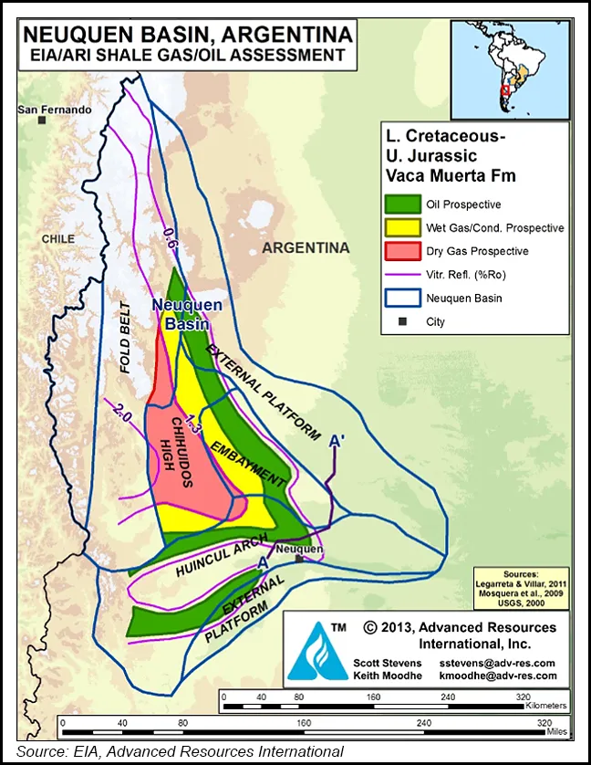 Vaca Muerta Natural Gas to Fuel Planned Argentina LNG Project