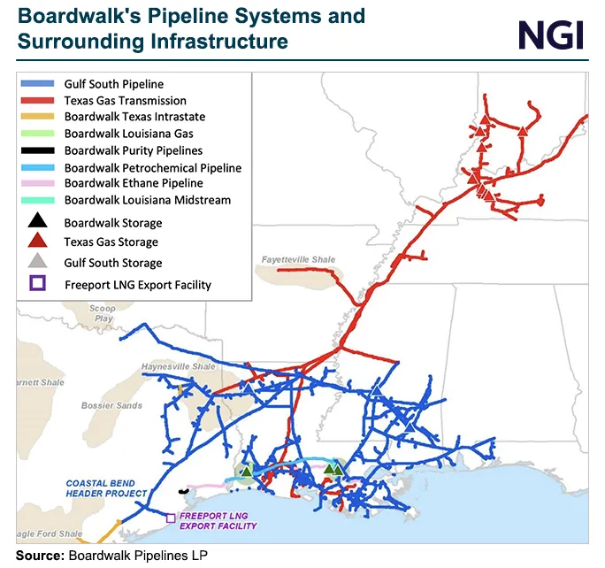 Boardwalk FIDs 1.16 Bcf/d Natural Gas Pipeline to Serve Rising Tide of ...