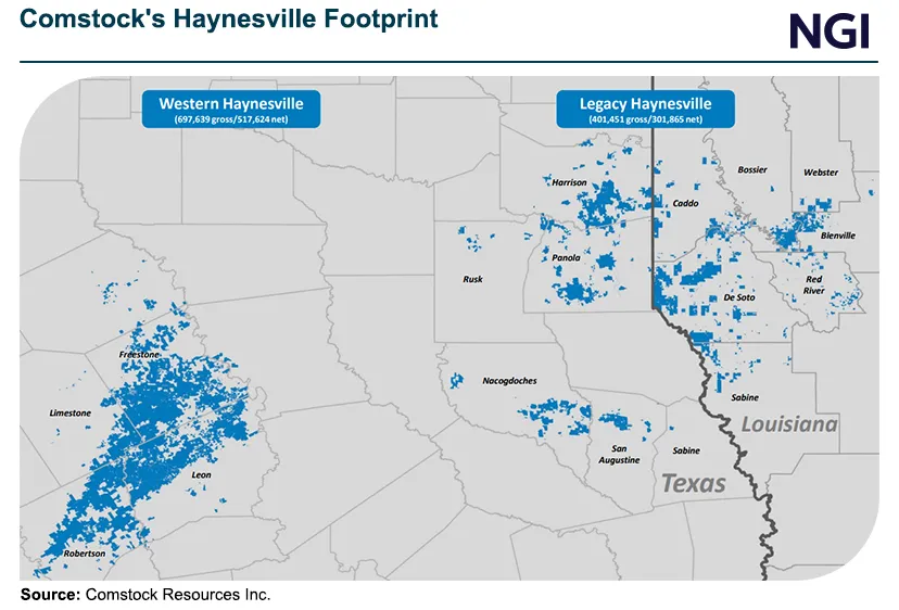 Comstock Looking to Score in Western Haynesville on Prospects with ...