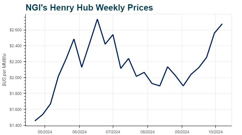 U.S. Energy Executives Anticipating Higher Henry Hub Natural Gas Prices