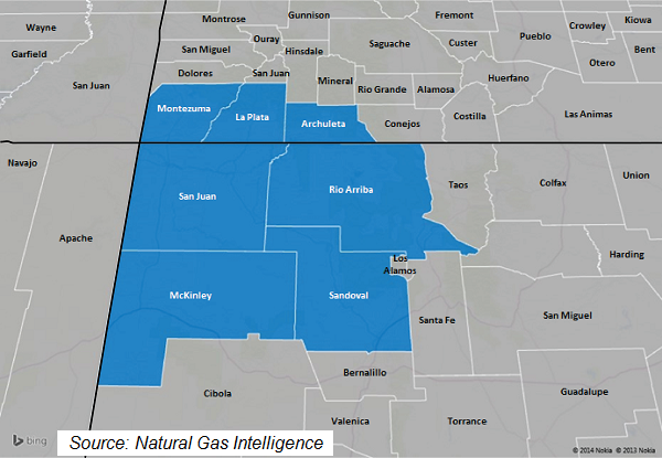 What is the San Juan Basin?