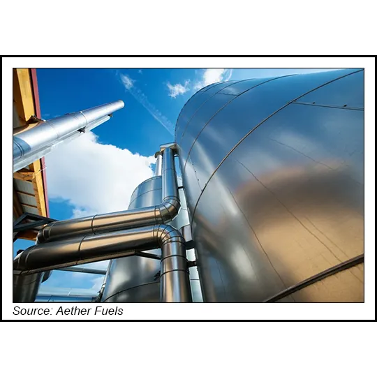 Aether Fuels Expanding E-Fuel Options with Sustainable Syngas Takeover