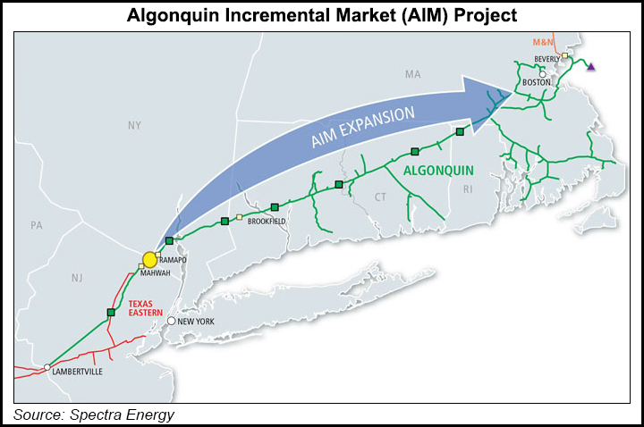Remaining AIM Facilities Up And Running, Algonquin Gas Transmission Says