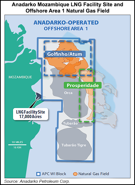 India's Bharat Commits to LNG Exports from Anadarko Mozambique Project