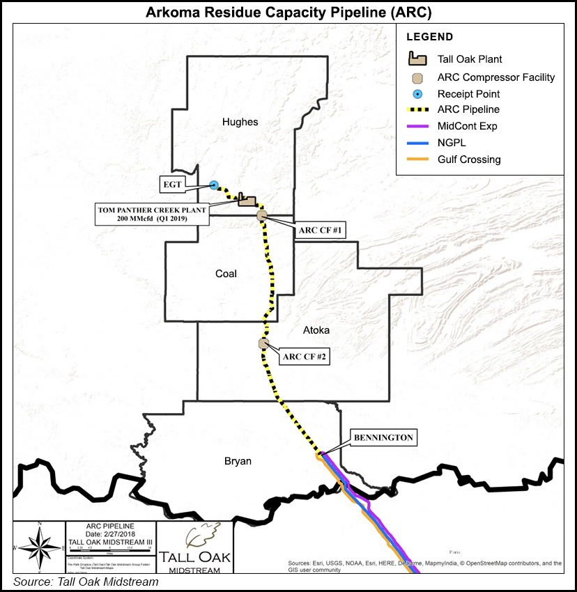 Tall Oak Aiming to Move More NatGas from Arkoma STACK with Proposed ...