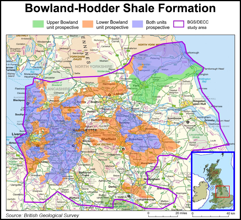 Britain's Bowland-Hodder Shale Has 1,329 Tcf, Give or Take