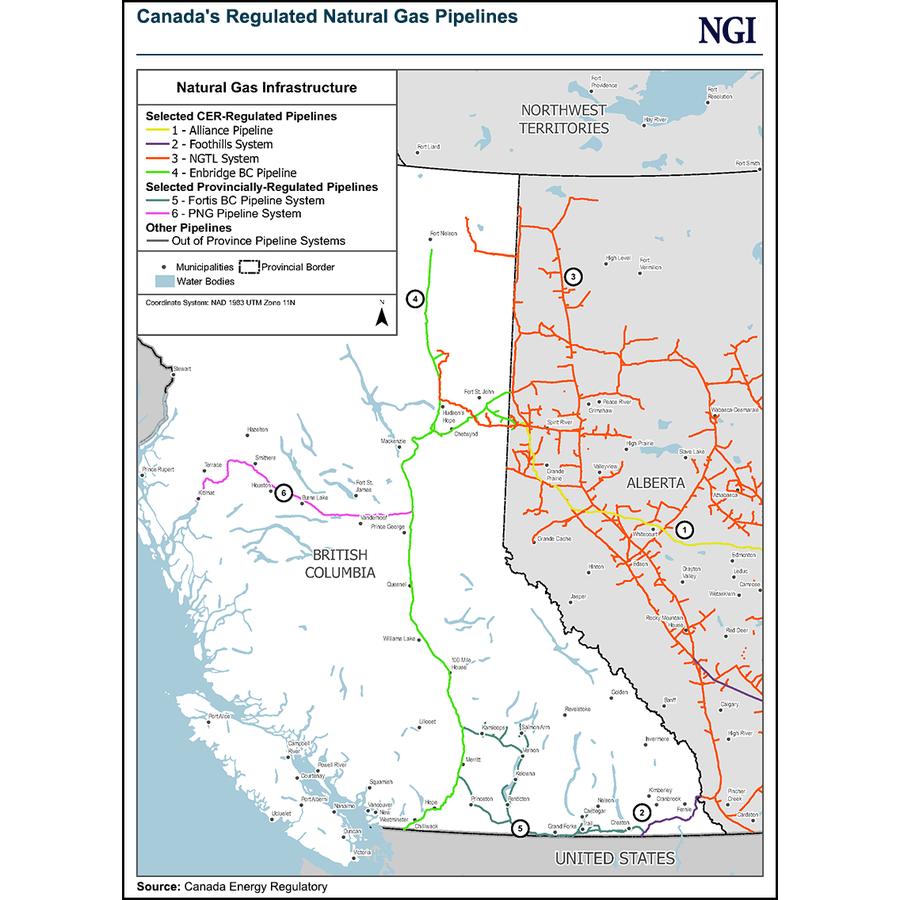 Canada Natural Gas, Oil Pipelines to See Increased Cleanup Costs