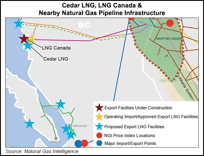 Cedar LNG Granted Extension to Build BC Terminal by Canada Regulators