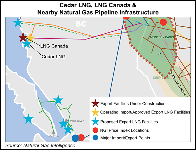 Cedar LNG Granted Extension to Build BC Terminal by Canada Regulators