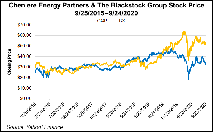 Blackstone Sells Stake in Cheniere MLP for $7B