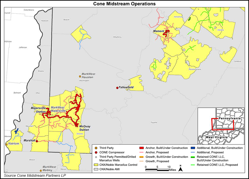 CNX Agrees to Buy Noble's Appalachian Midstream Stake