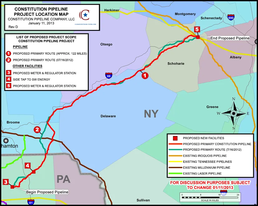 Constitution Pipeline Adds Another Partner