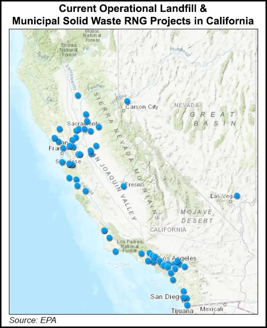 California Eyeing RNG Building Boom
