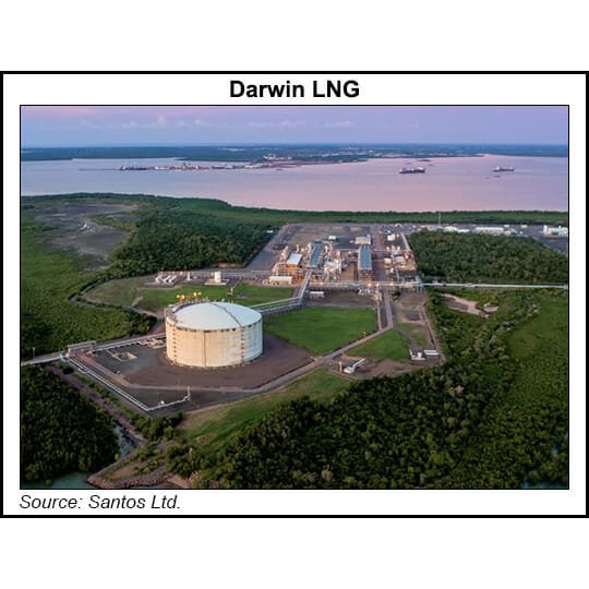 Australia Looking to Add Global LNG, Hydrogen Hub in Northern Territory