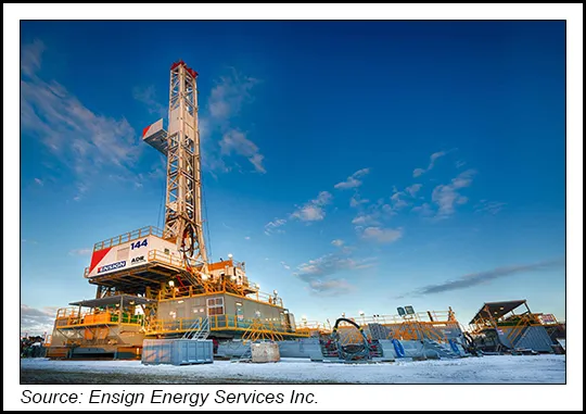 Ensign Energy Says Oilfield Outlook Positive as Demand Rises