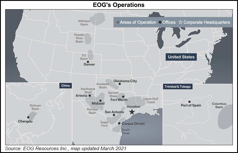 EOG CEO Touts Need to Expand Global Reach of U.S. Natural Gas