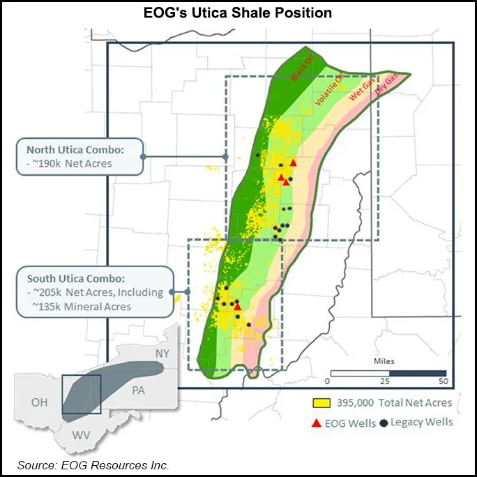 EOG Expands into Utica Shale, Touts Global Natural Gas, Oil Pricing Exposure