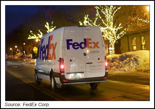 FedEx Going Electric, Aiming for Globally Carbon-Neutral Operations by 2040
