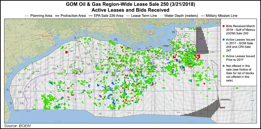 A Bellwether? GOM-Wide Lease Sale, with Lower Royalty Rate, Generates ...