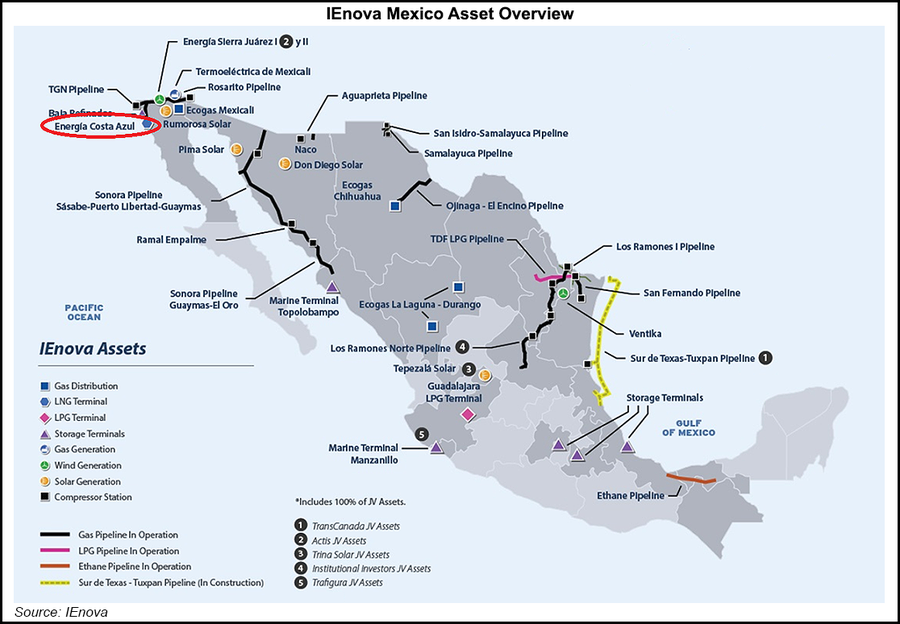 Sempra Secures DOE Approvals For LNG Exports From Mexico's West Coast