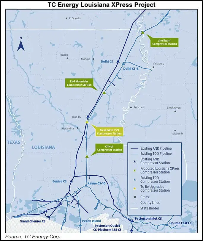 Louisiana XPress Eyes Year’s End for Final Natural Gas Compressor to ...