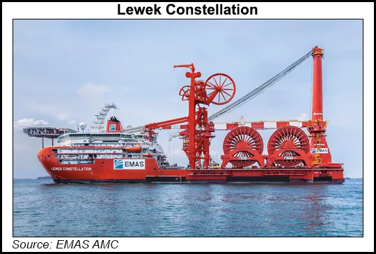 Pipelay Record Set in Deepwater GOM