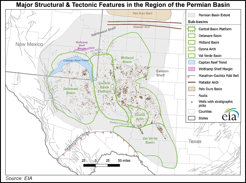 EIA Hits Refresh on Permian Midland Structure, Thickness Maps
