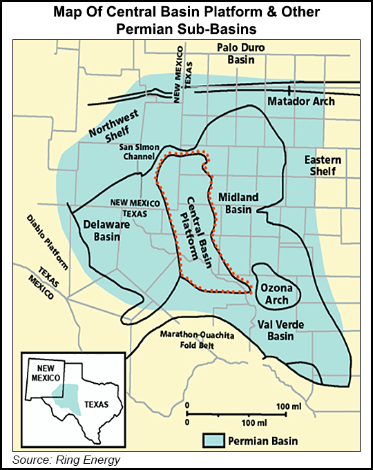 Ring Wrapping Up First Horizontal Program in Permian's CBP