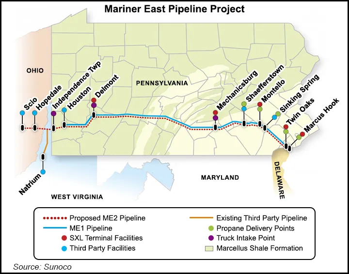 Sunoco Launches Another Open Season for Beleaguered Mariner East System