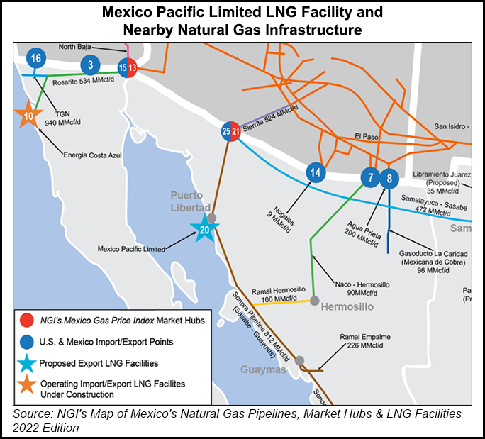 Chihuahua Government Backs Mexico Pacific’s Proposed 2.8 Bcf/d Sierra Madre Natural Gas Pipeline