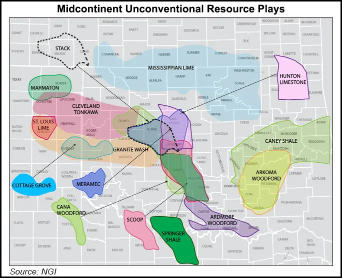 Continental, South Korea's SK to Drill for Natural Gas in Cana-Woodford
