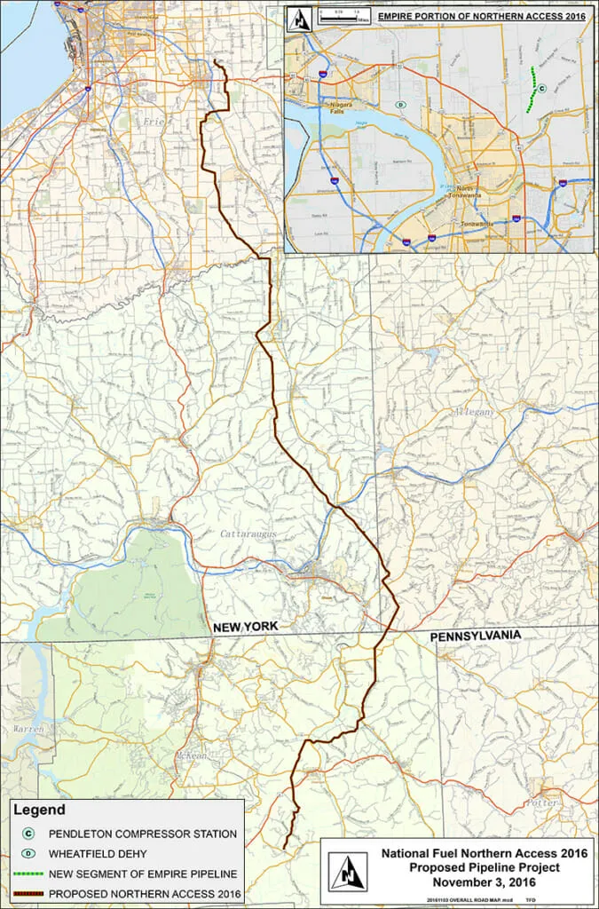 Northern Access Natural Gas Pipeline Project Inches Forward After Big ...