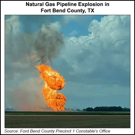 Old Ocean Pipeline Shuts In 0.2 Bcf/d System Near Houston Following ...