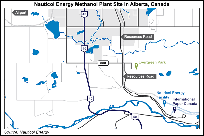 Alberta Secures Methanol Plant in Deal with Nauticol