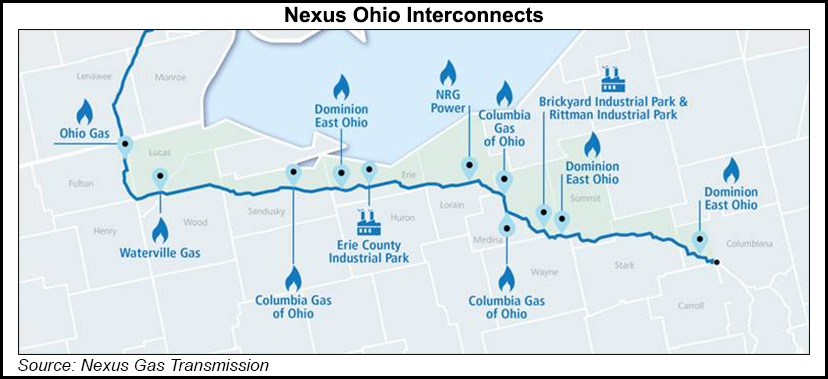 Nexus Pipeline Takes Another Step, Gets Favorable DEIS from FERC
