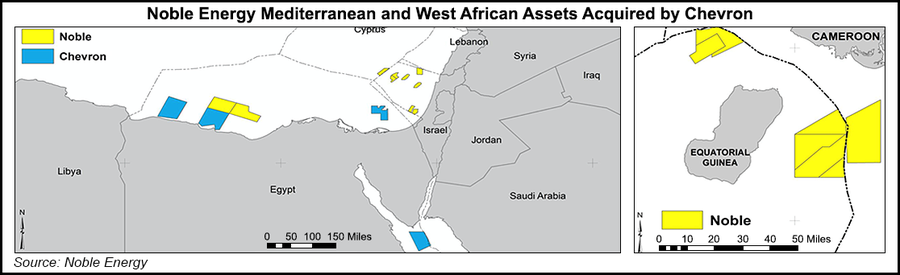 Chevron Completes Noble Energy Acquisition