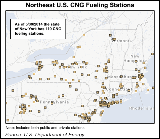 New York Grants Spur 12 New CNG Fueling Stations
