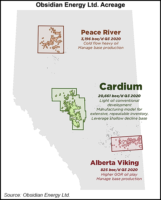 Alberta-Focused Obsidian Targeting More Wells for Oily Cardium Prospect