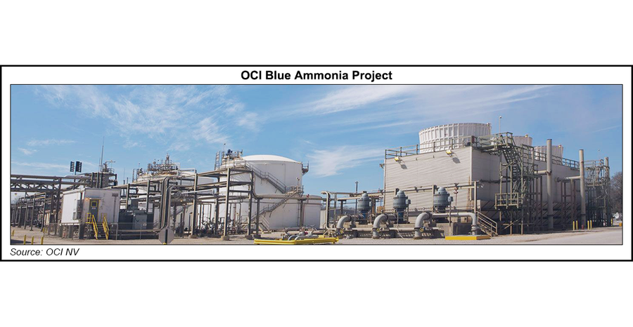 OCI Launches Construction of Huge Texas Blue Ammonia Project