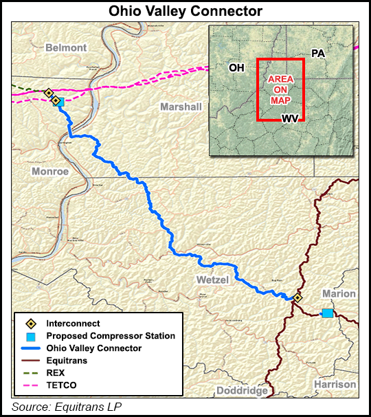 FERC Grants Equitrans Permission to Begin Service on Ohio Valley Connector