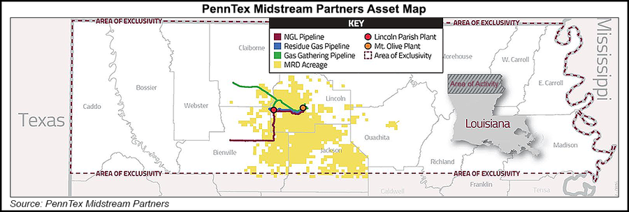 North Louisiana-Focused PennTex Midstream Mulling $20/Unit Energy ...