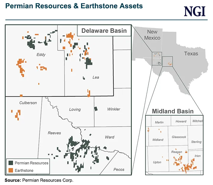 Permian Resources, Earthstone Tie-Up Creating Giant E&P Footprint in New Mexico Delaware