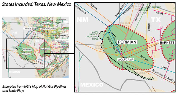 Permian Basin Oil Field Maps Optimal Field Development And Production