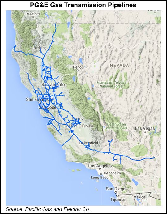 CPUC Staff Slashes PG&E Gas Pipeline/Storage Rate Request