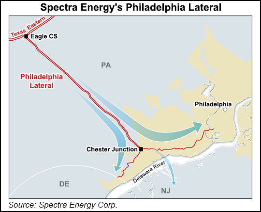 Spectra Completes Open Season for Possible Philadelphia Lateral Expansion