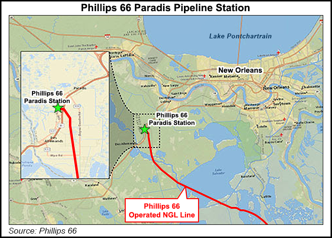 Two Hurt in Fire at Phillips 66 Louisiana NGL Station
