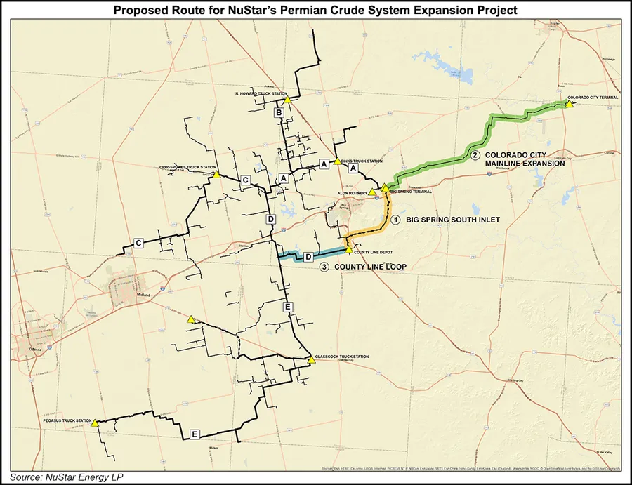 Permian Basin Cities Regional Map Of The Lower Pecos Region Of