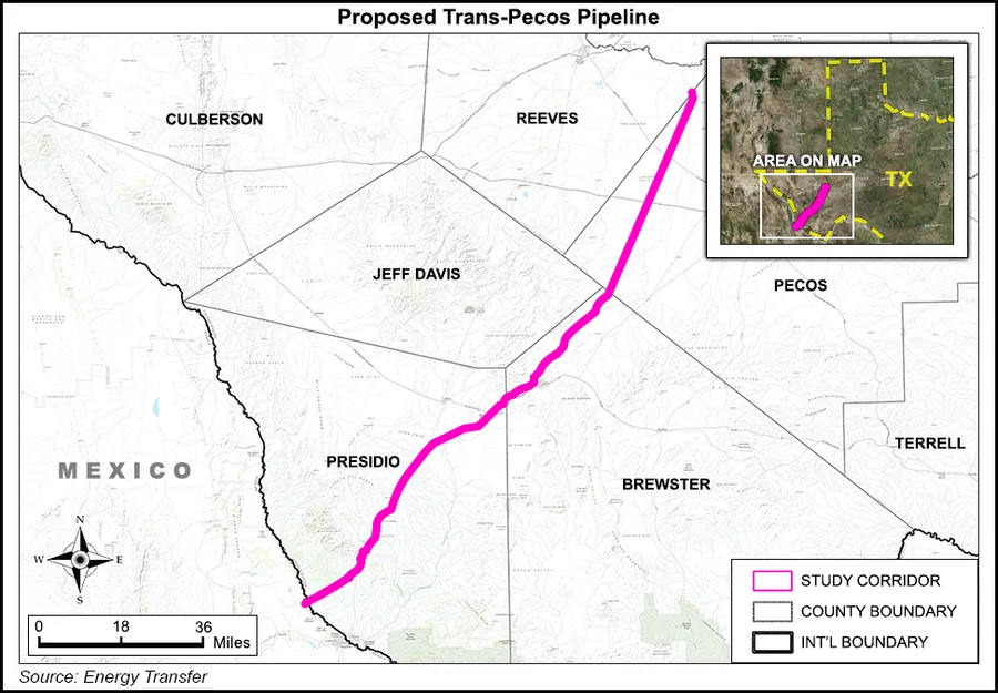 Texas-to-Mexico Trans-Pecos Pipeline Nearing In-Service